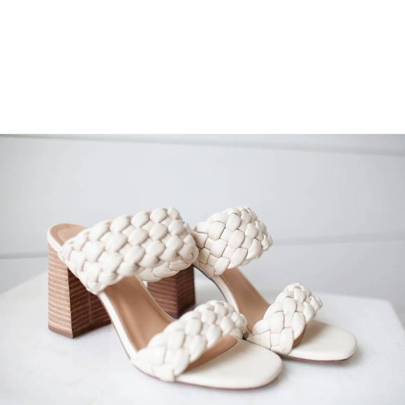 ShuShop | Shoes | New Shu Shop Alex Mule Heel In Bone | Poshmark